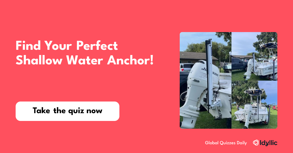 Find Your Perfect Shallow Water Anchor!