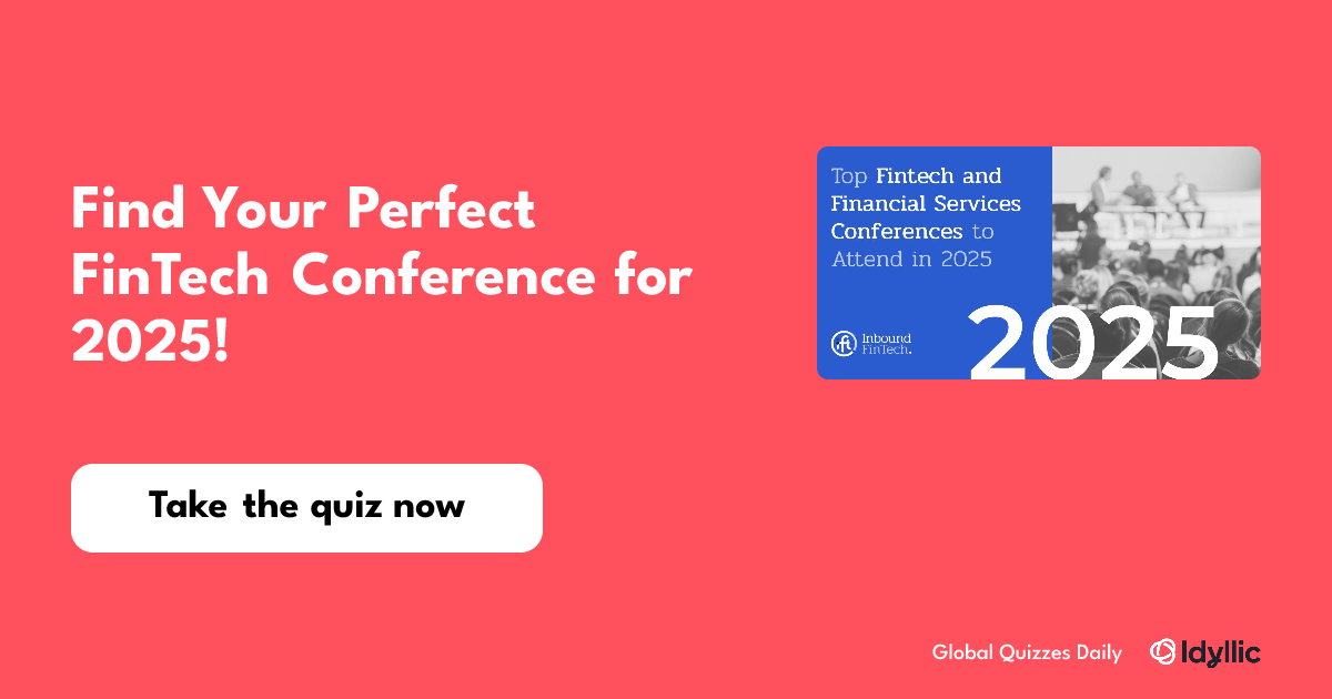 Find Your Perfect FinTech Conference for 2025!