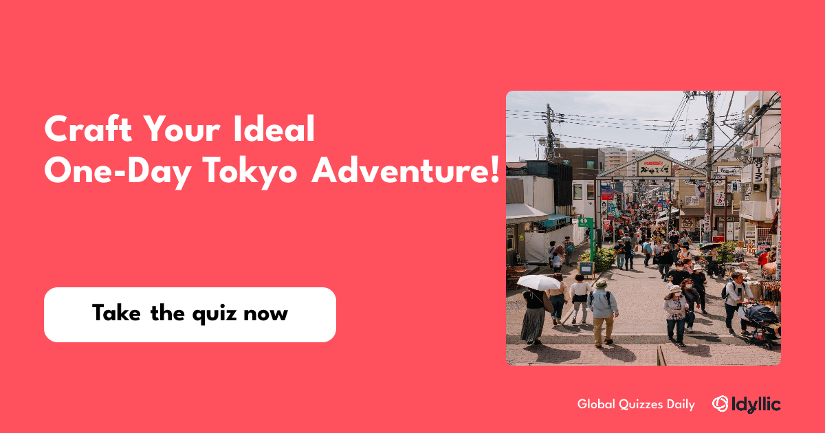 Craft Your Ideal One-Day Tokyo Adventure!