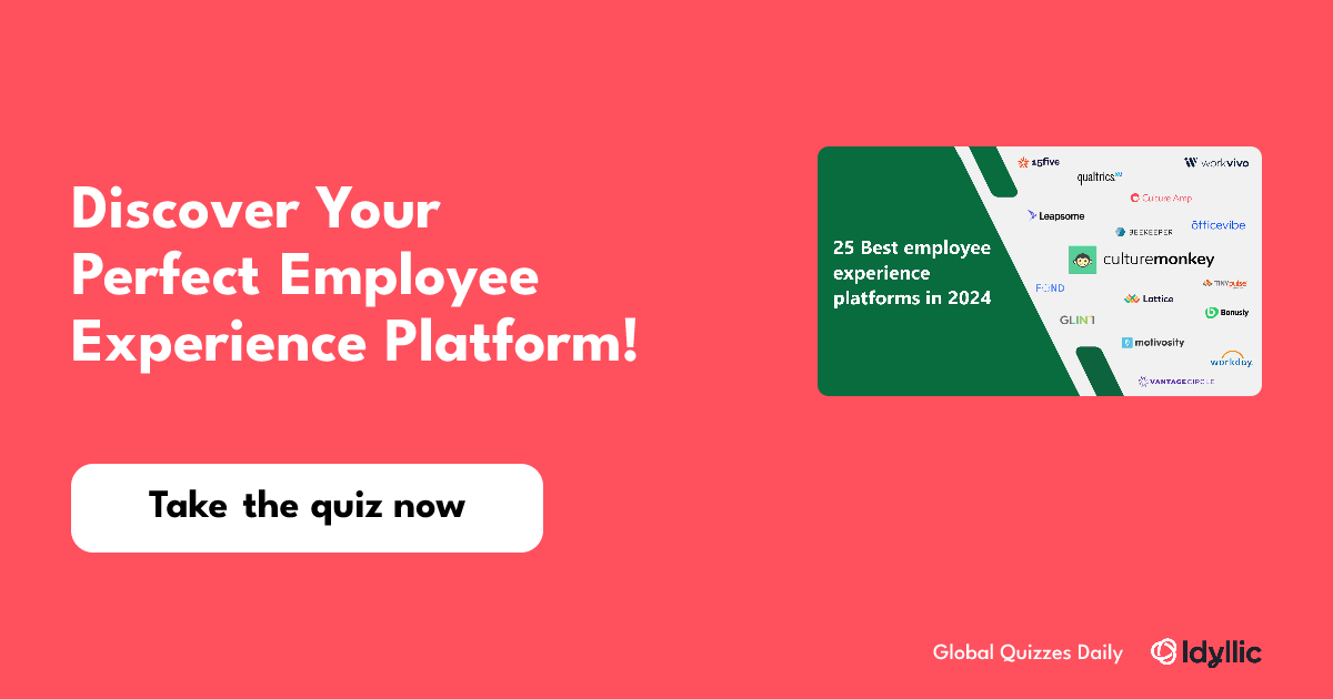 Discover Your Perfect Employee Experience Platform!