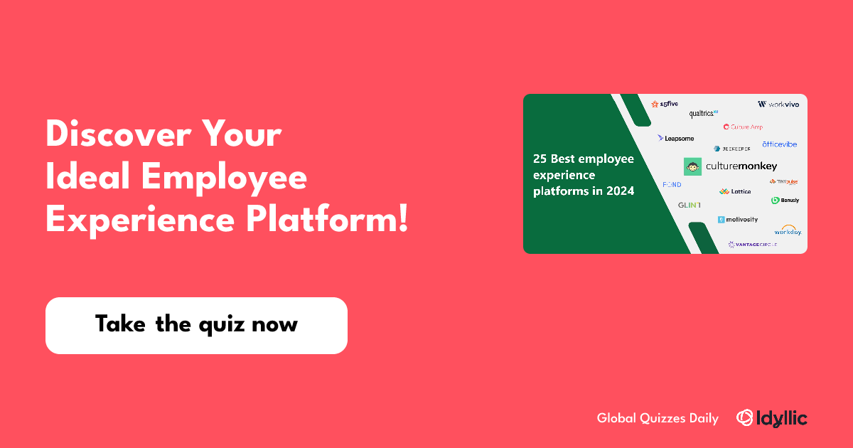 Discover Your Ideal Employee Experience Platform!