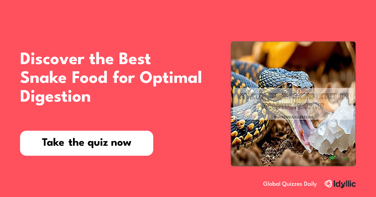 Discover the Best Snake Food for Optimal Digestion