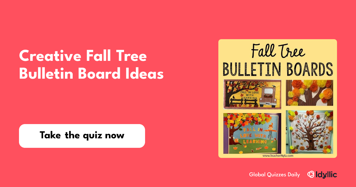 Creative Fall Tree Bulletin Board Ideas