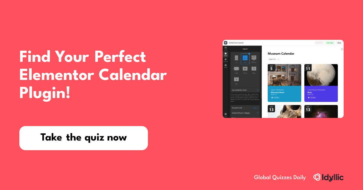 Find Your Perfect Elementor Calendar Plugin!