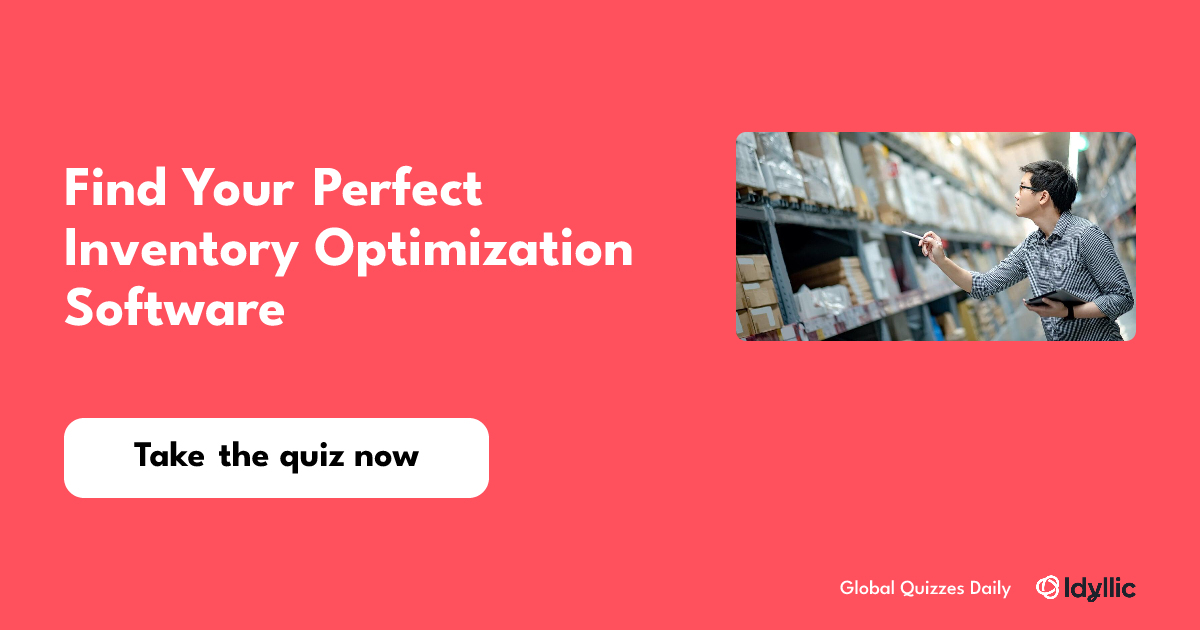 Find Your Perfect Inventory Optimization Software