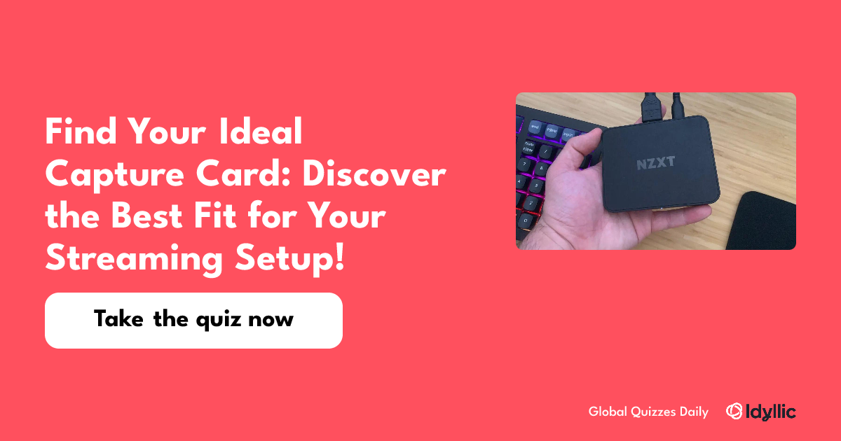 Find Your Ideal Capture Card: Discover the Best Fit for Your Streaming ...