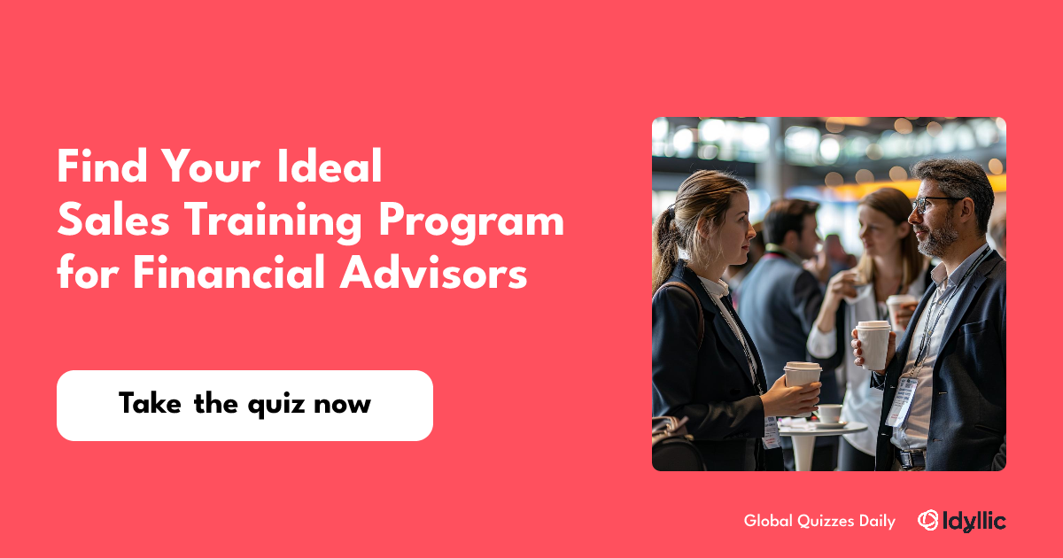 Find Your Ideal Sales Training Program for Financial Advisors
