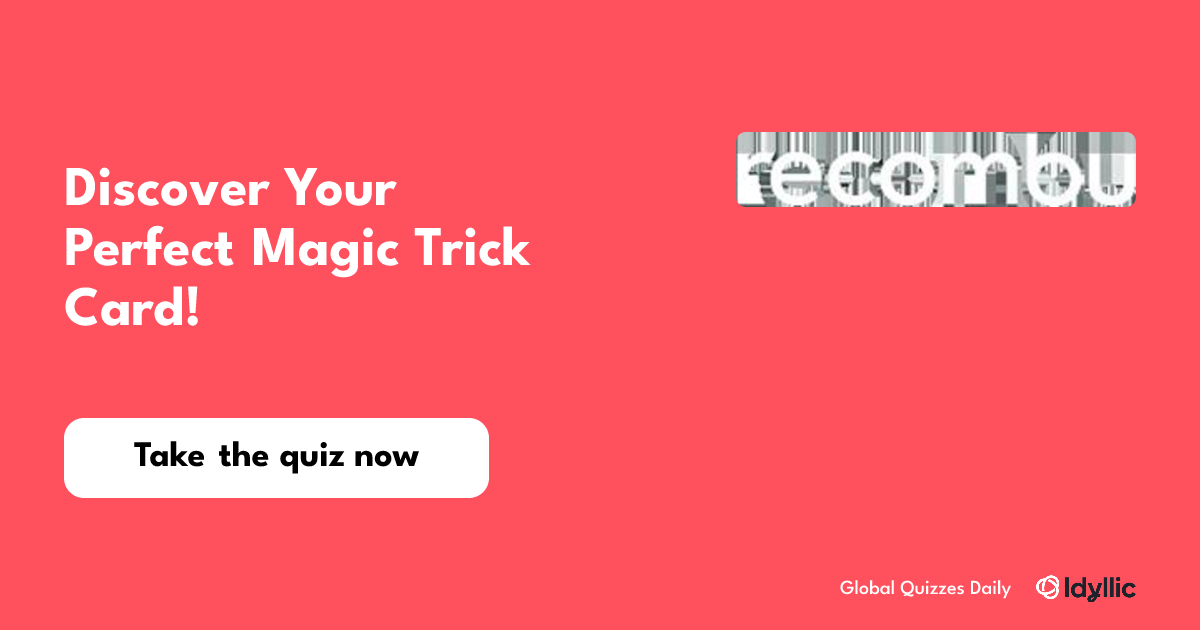 Discover Your Perfect Magic Trick Card!