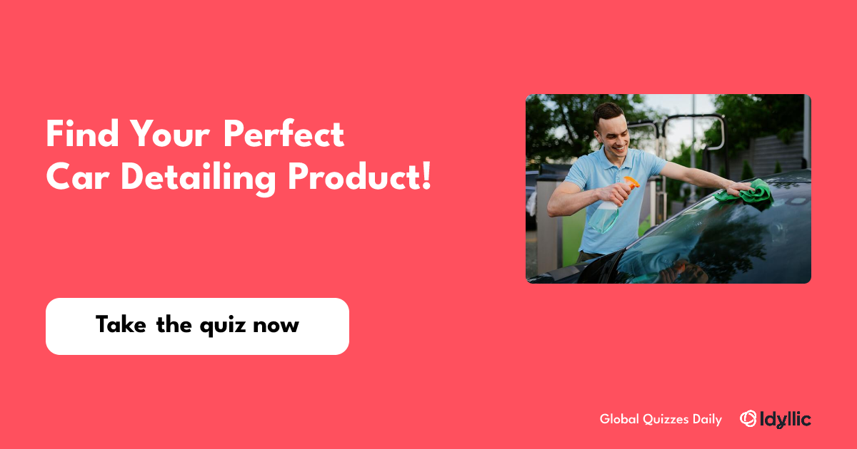 Find Your Perfect Car Detailing Product!