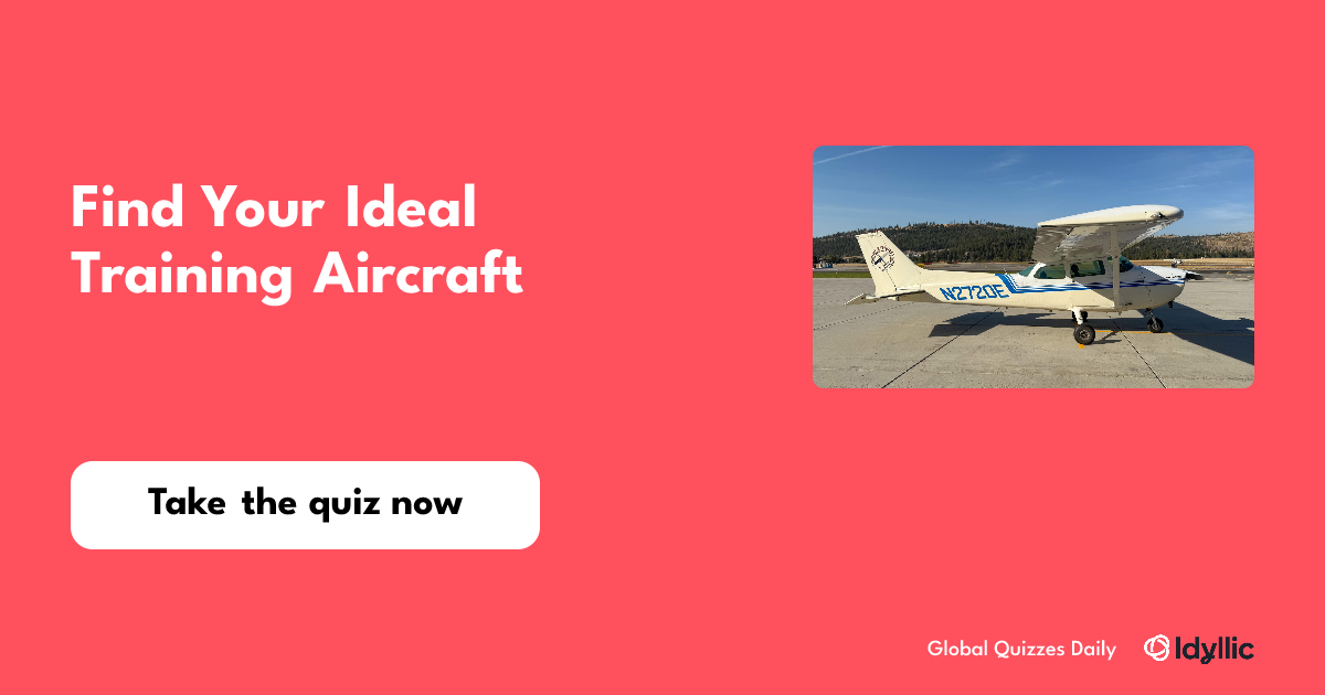Find Your Ideal Training Aircraft