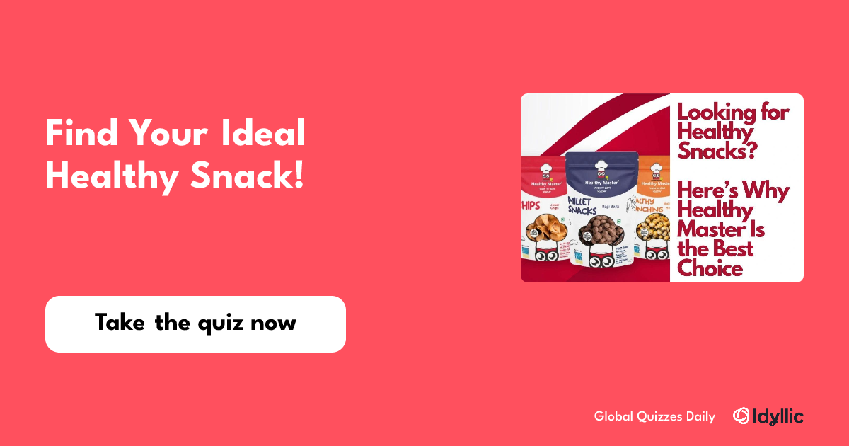 Find Your Ideal Healthy Snack!