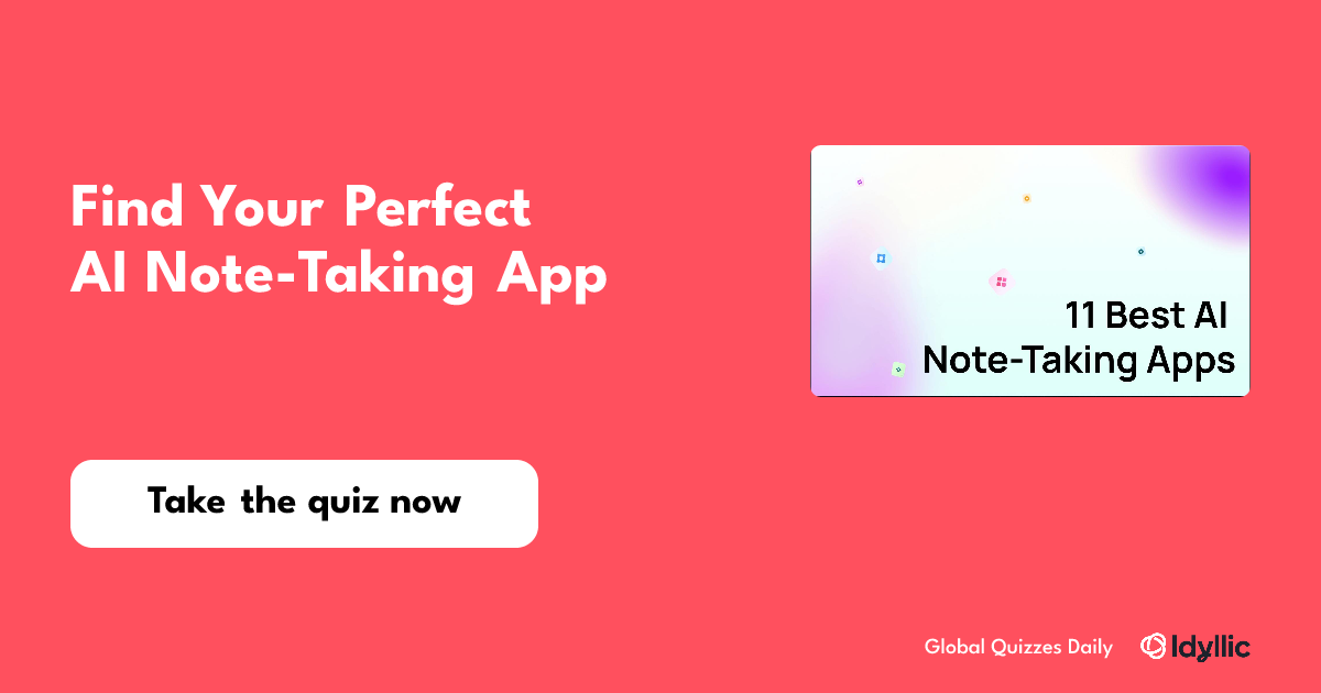 Find Your Perfect AI Note-Taking App