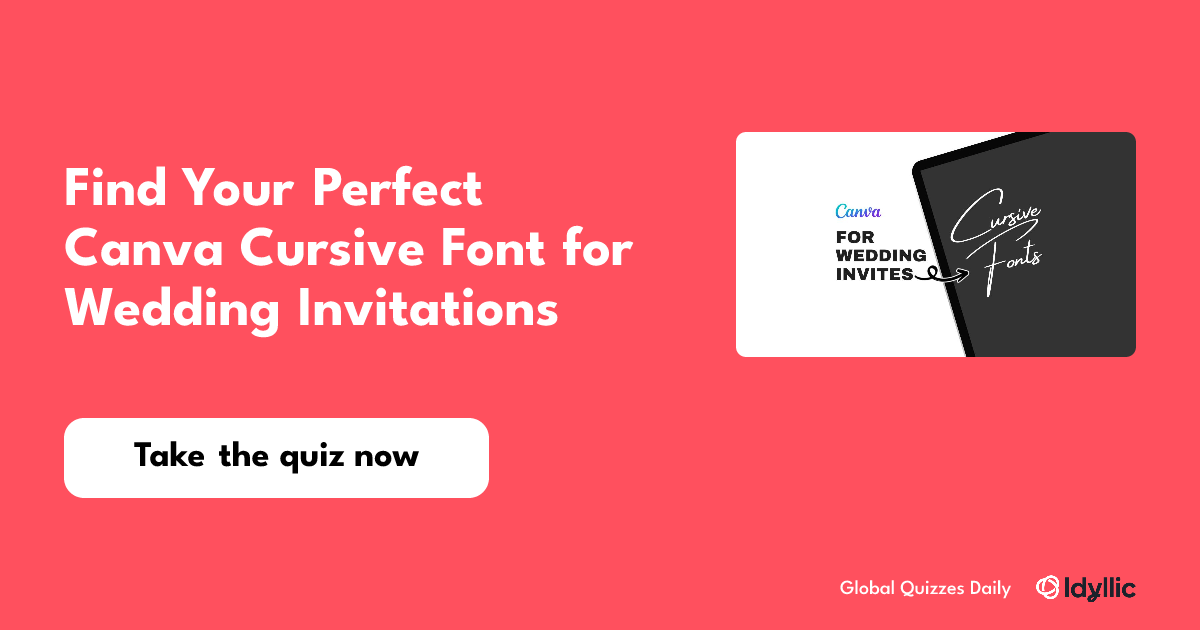 Find Your Perfect Canva Cursive Font for Wedding Invitations