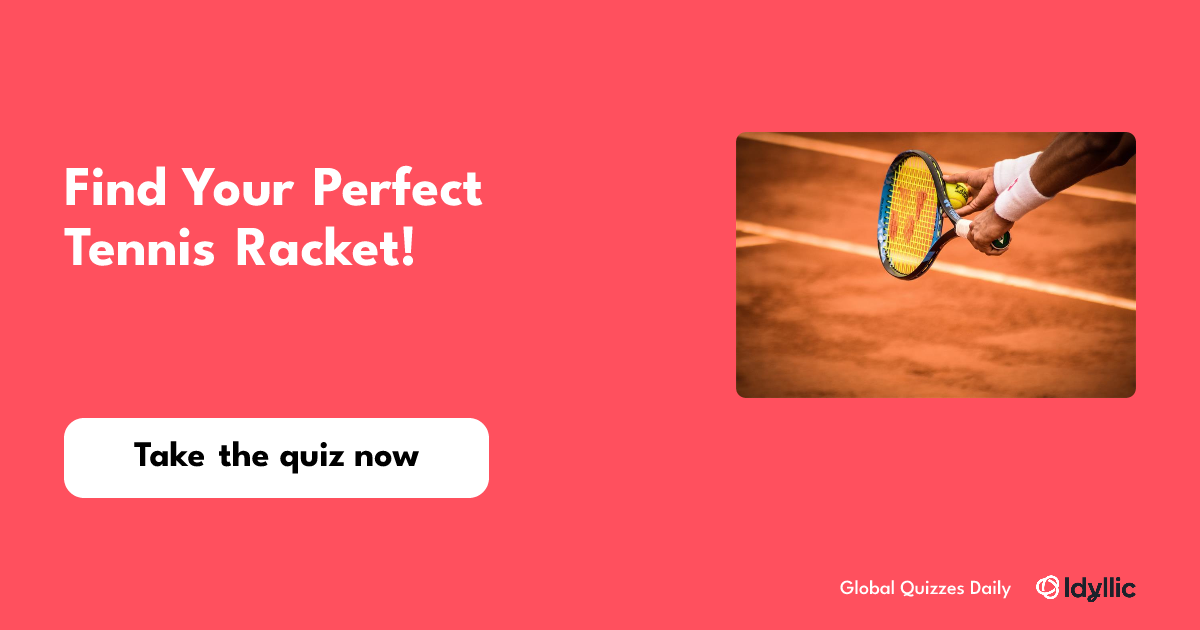 Find Your Perfect Tennis Racket!