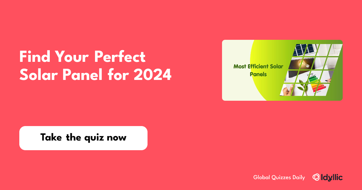 Find Your Perfect Solar Panel for 2024