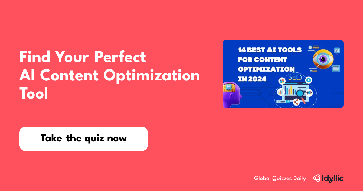 Find Your Perfect AI Content Optimization Tool