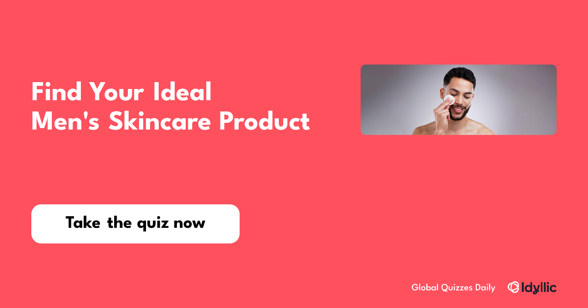 Find Your Ideal Men's Skincare Product