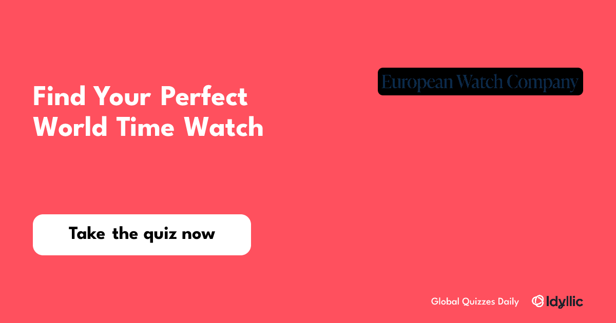 Find Your Perfect World Time Watch