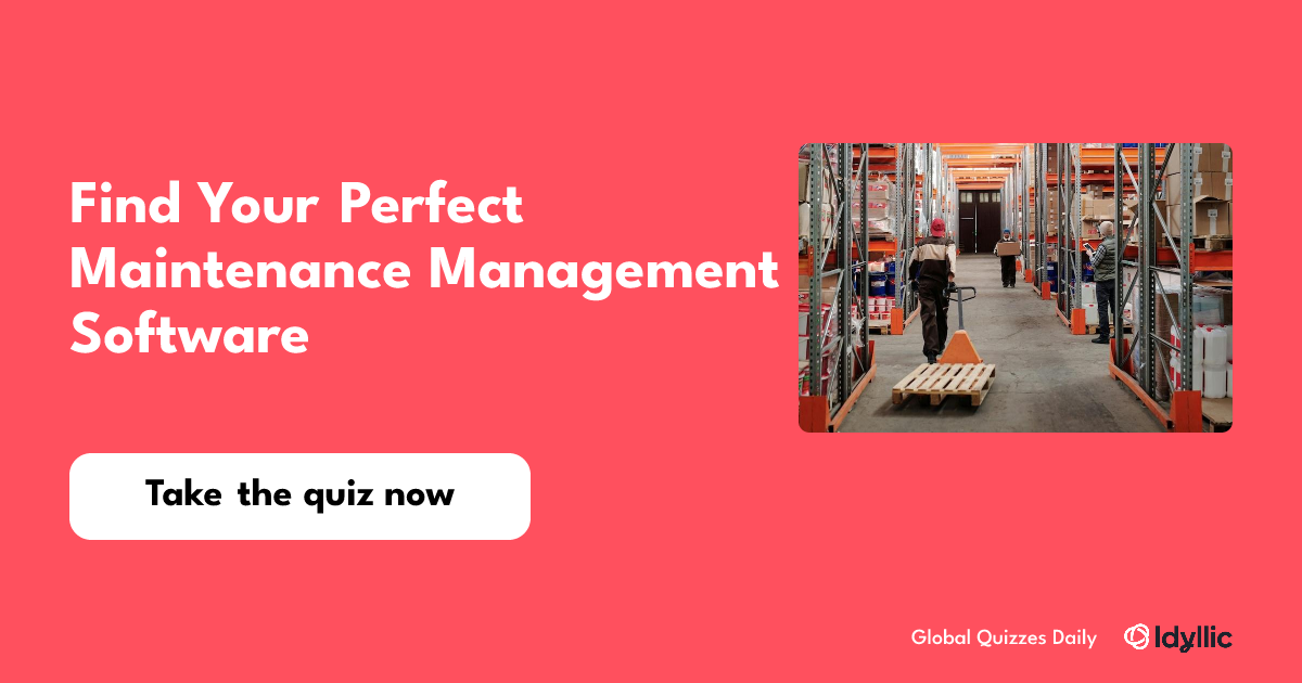 Find Your Perfect Maintenance Management Software
