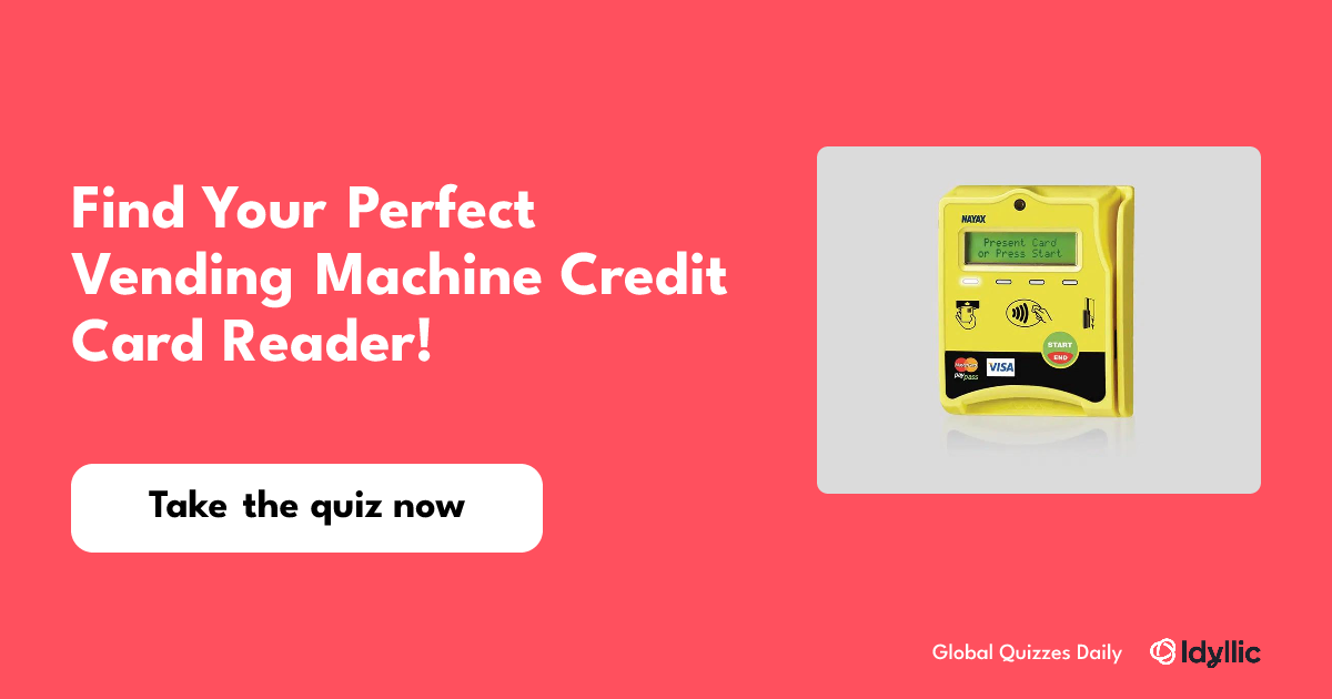 Find Your Perfect Vending Machine Credit Card Reader!