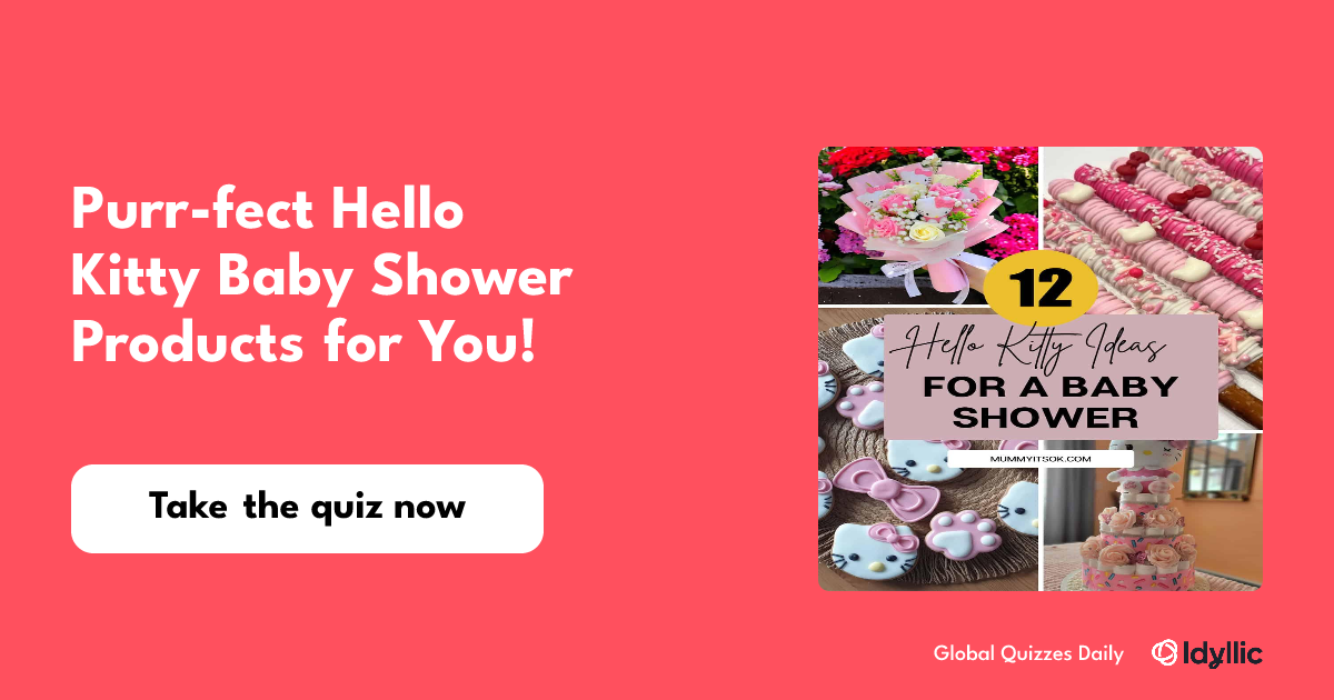 Purr-fect Hello Kitty Baby Shower Products for You!