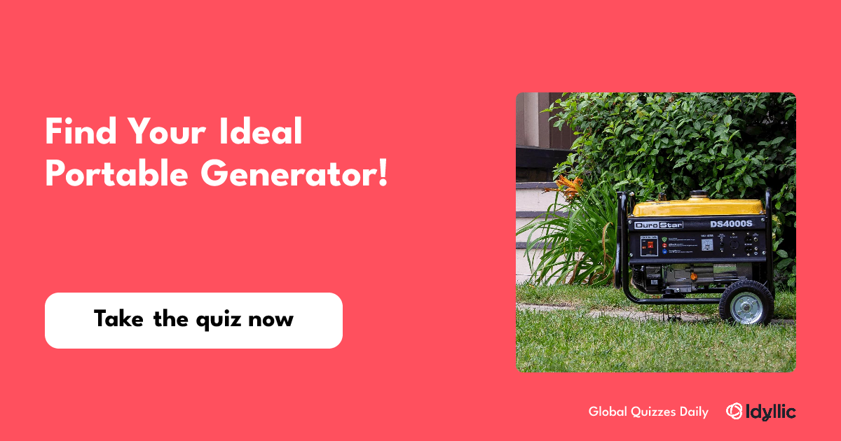 Find Your Ideal Portable Generator!