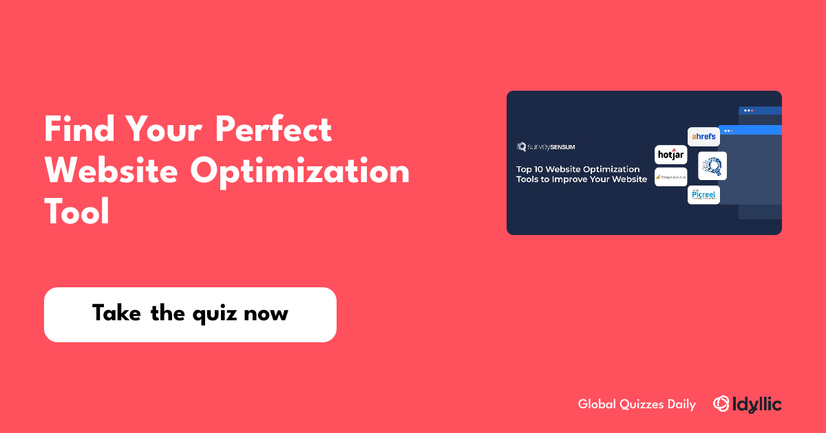 Find Your Perfect Website Optimization Tool