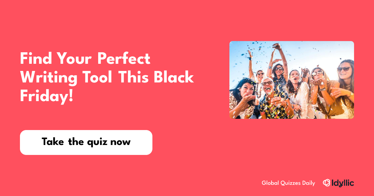 Find Your Perfect Writing Tool This Black Friday!