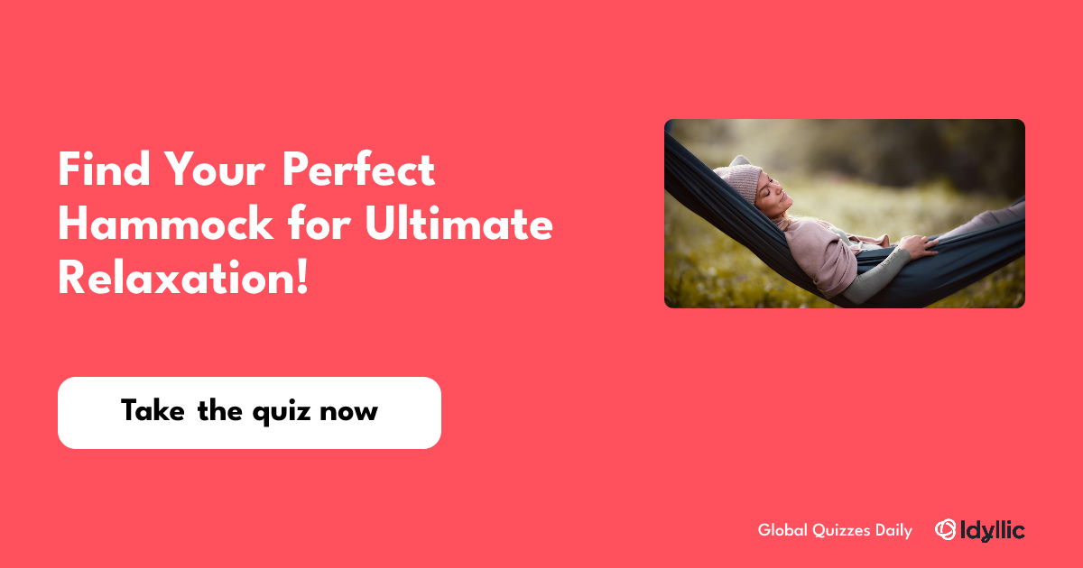 Find Your Perfect Hammock for Ultimate Relaxation!