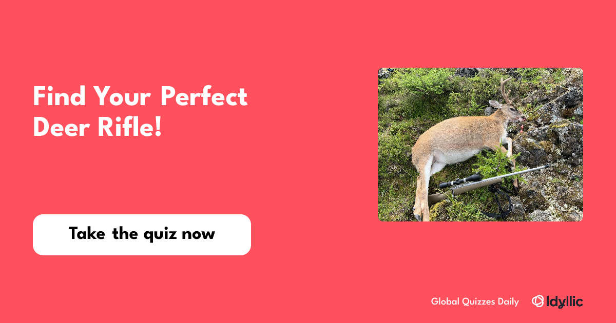 Find Your Perfect Deer Rifle!
