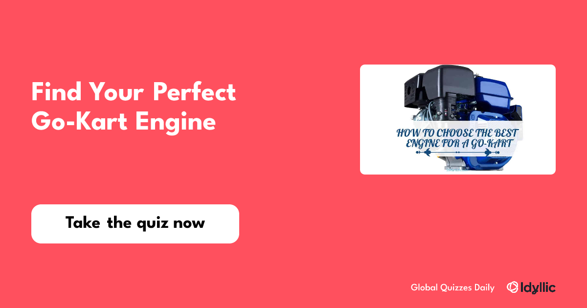 Find Your Perfect Go-Kart Engine