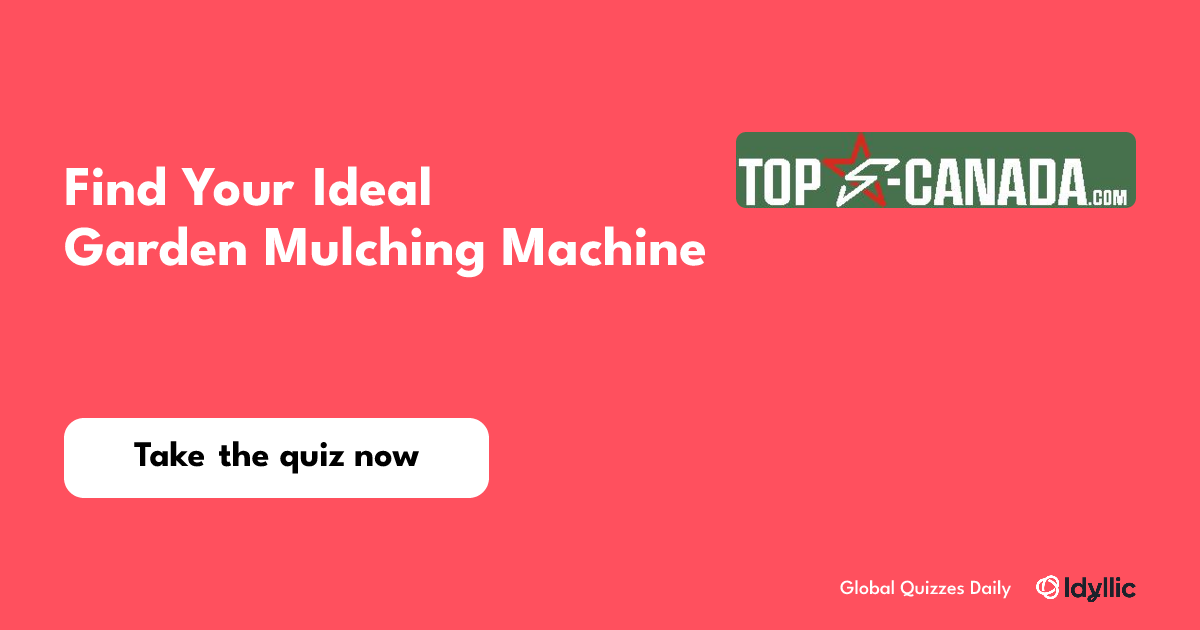 Find Your Ideal Garden Mulching Machine