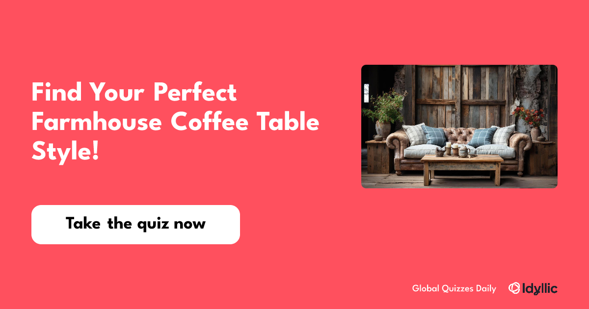 Find Your Perfect Farmhouse Coffee Table Style!