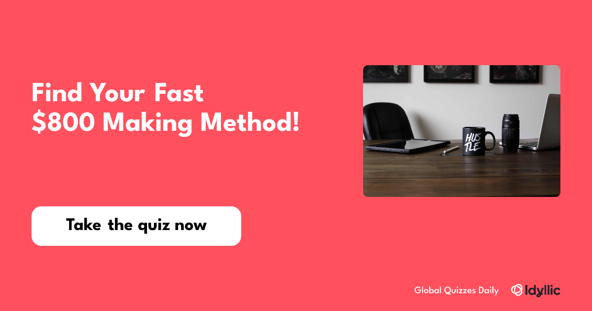 Find Your Fast $800 Making Method!