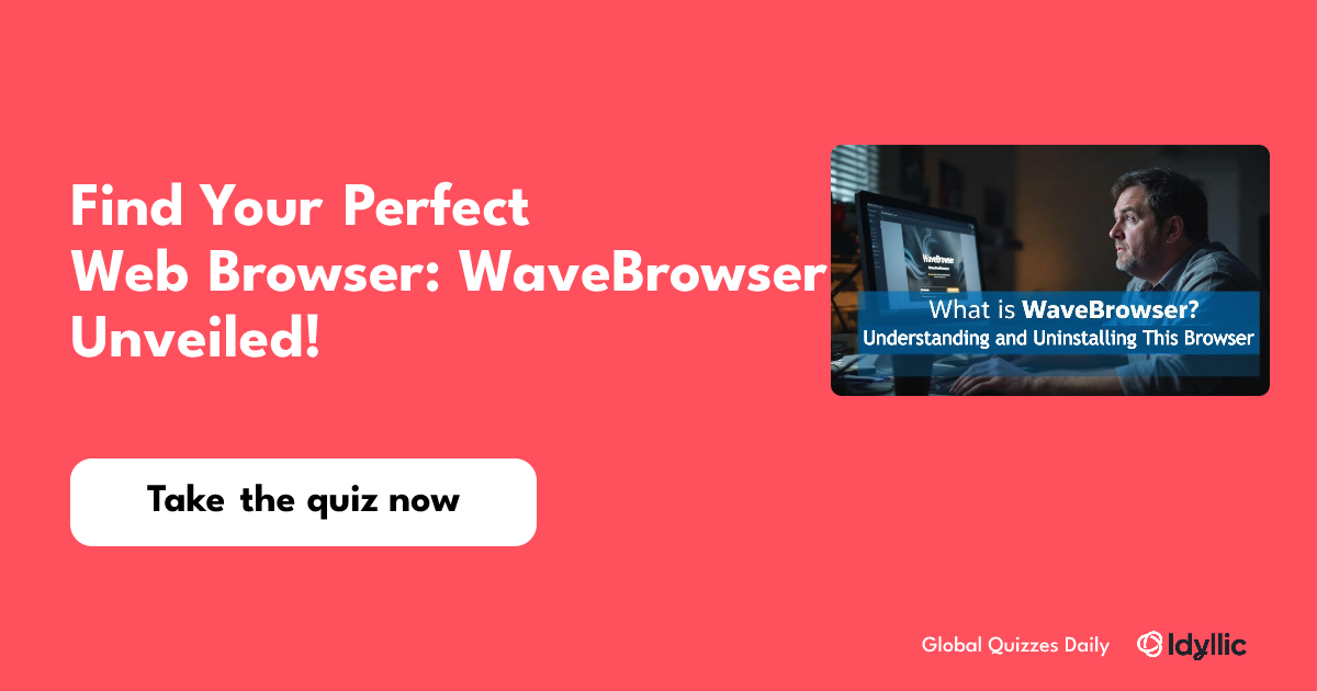 Find Your Perfect Web Browser: WaveBrowser Unveiled!