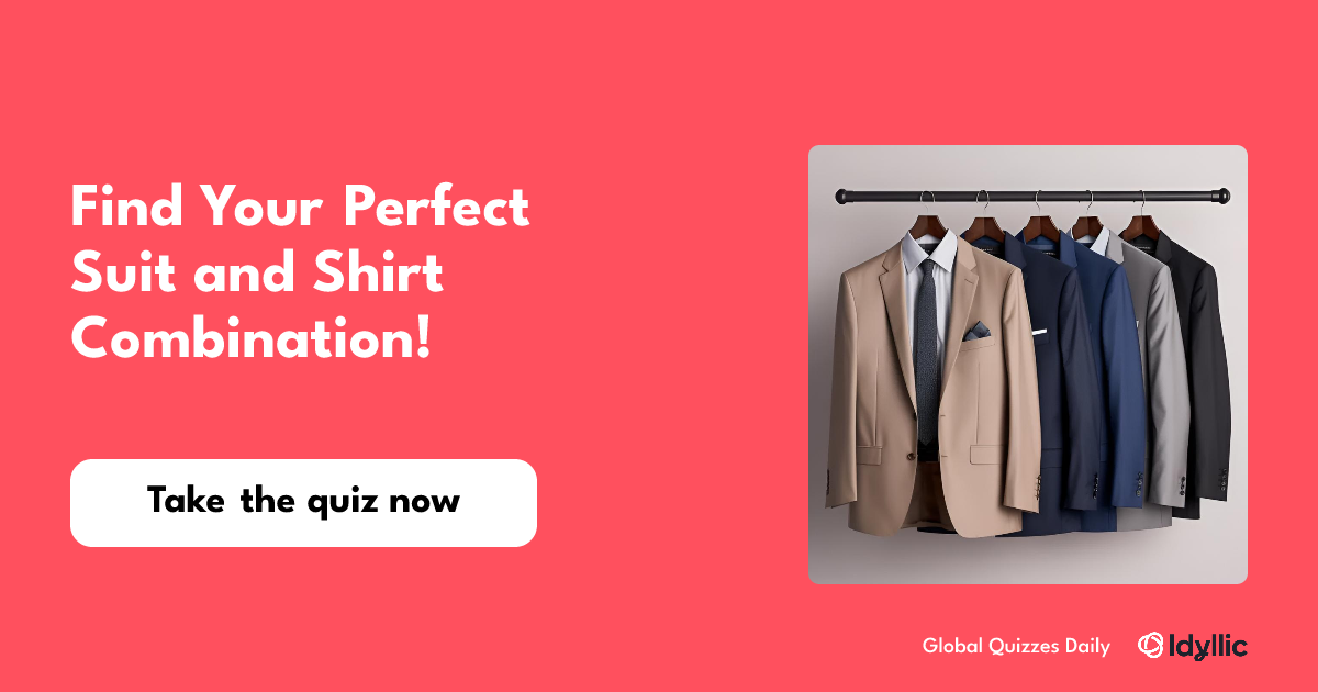 Find Your Perfect Suit and Shirt Combination!