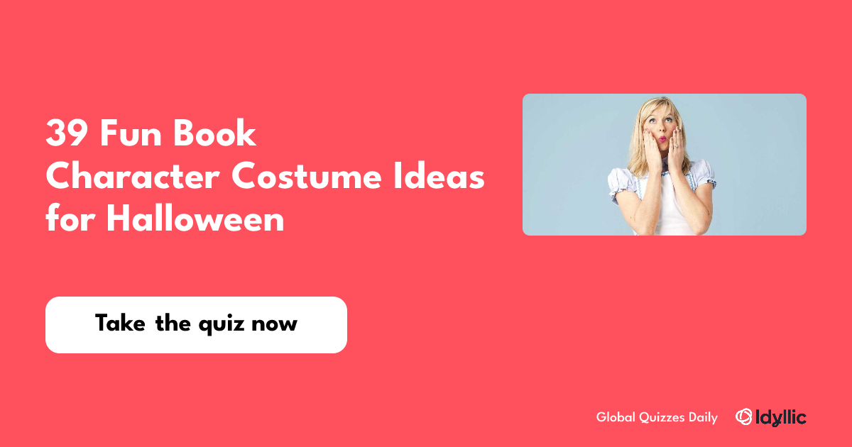 39 Fun Book Character Costume Ideas for Halloween