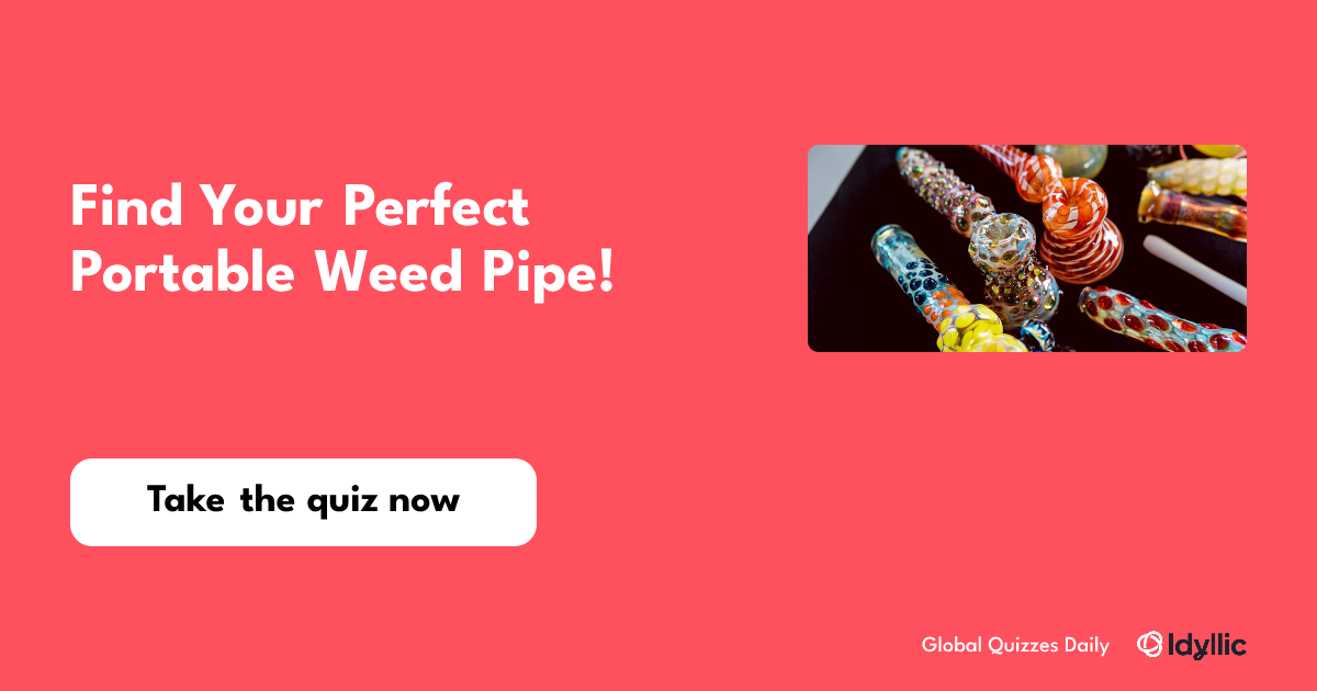 Find Your Perfect Portable Weed Pipe!