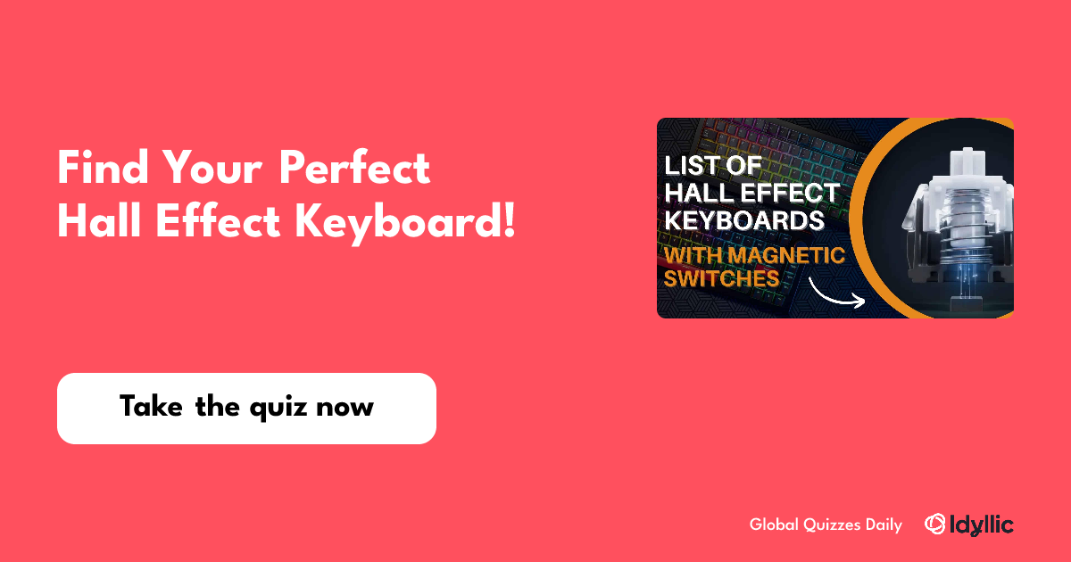 Find Your Perfect Hall Effect Keyboard!