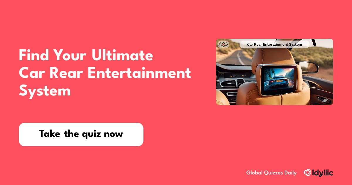 Find Your Ultimate Car Rear Entertainment System