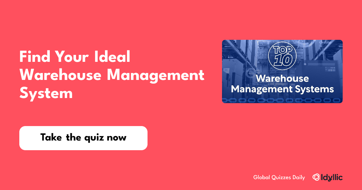 Find Your Ideal Warehouse Management System