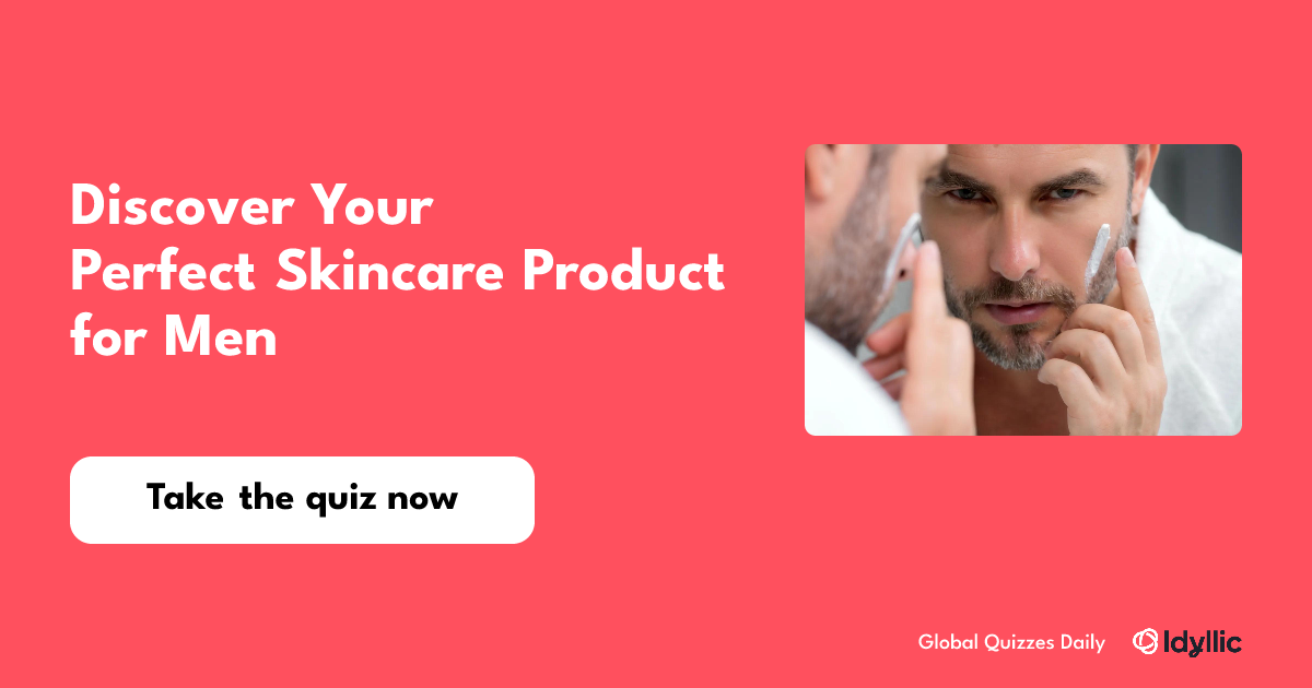 Discover Your Perfect Skincare Product for Men