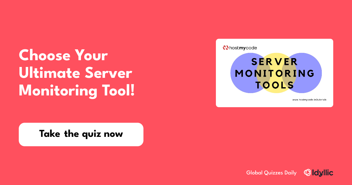 Choose Your Ultimate Server Monitoring Tool!