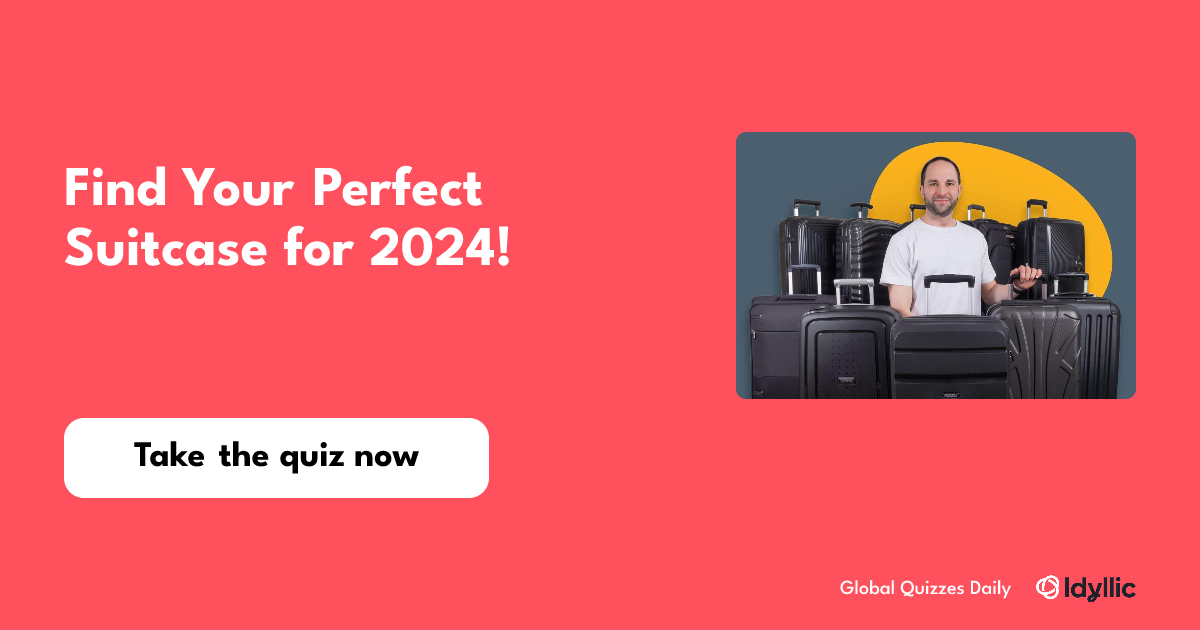 Find Your Perfect Suitcase for 2024!