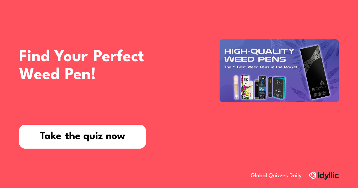 Find Your Perfect Weed Pen!