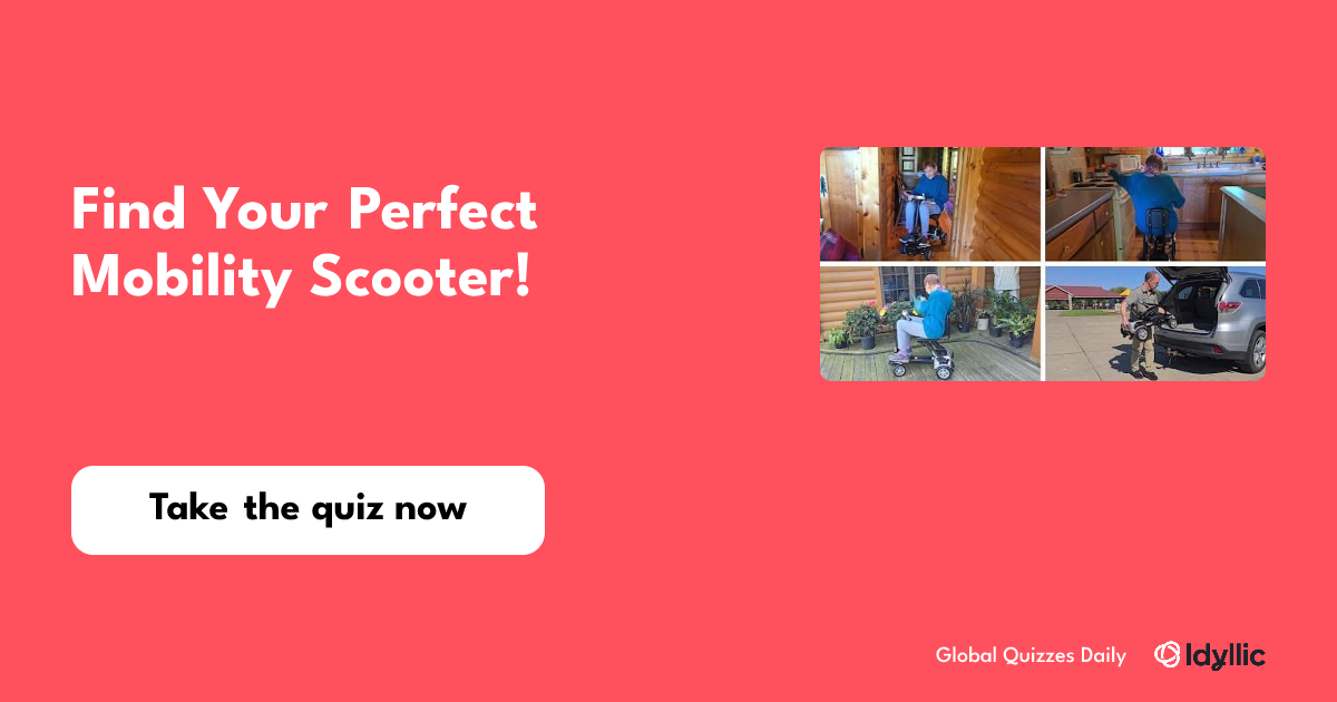 Find Your Perfect Mobility Scooter!