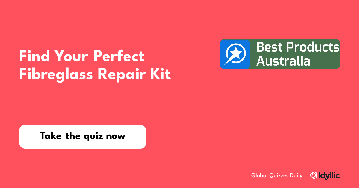 Find Your Perfect Fibreglass Repair Kit
