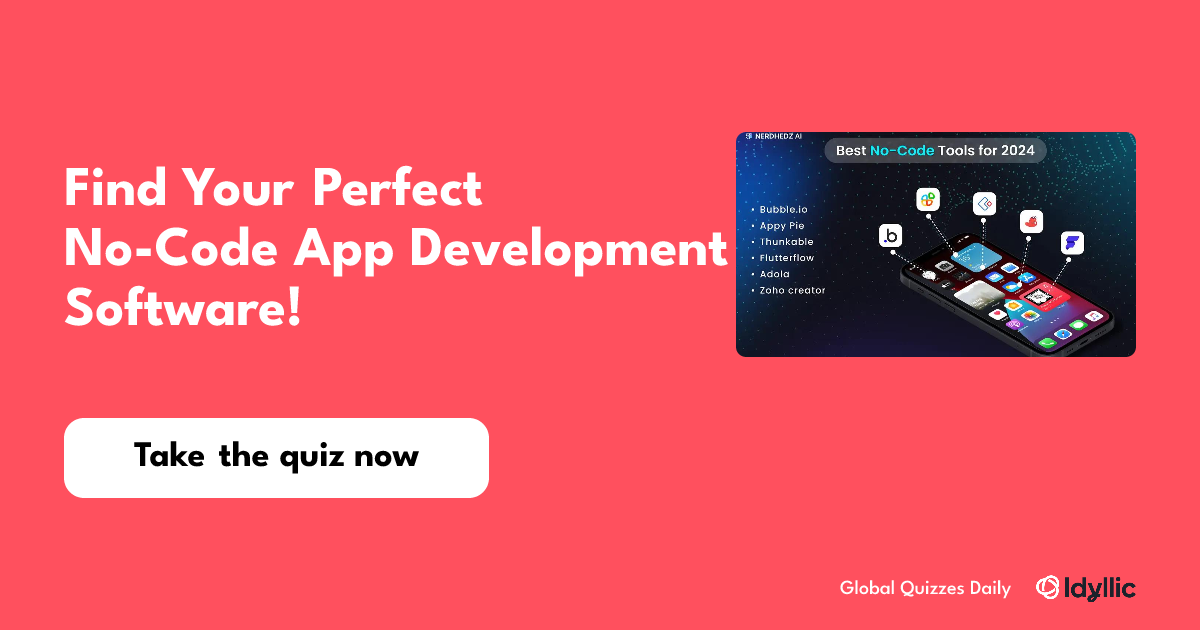 Find Your Perfect No-Code App Development Software!