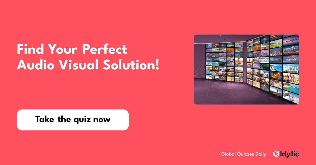 Find Your Perfect Audio Visual Solution!