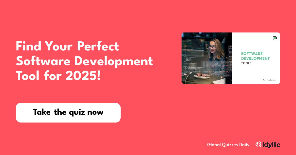Find Your Perfect Software Development Tool for 2025!